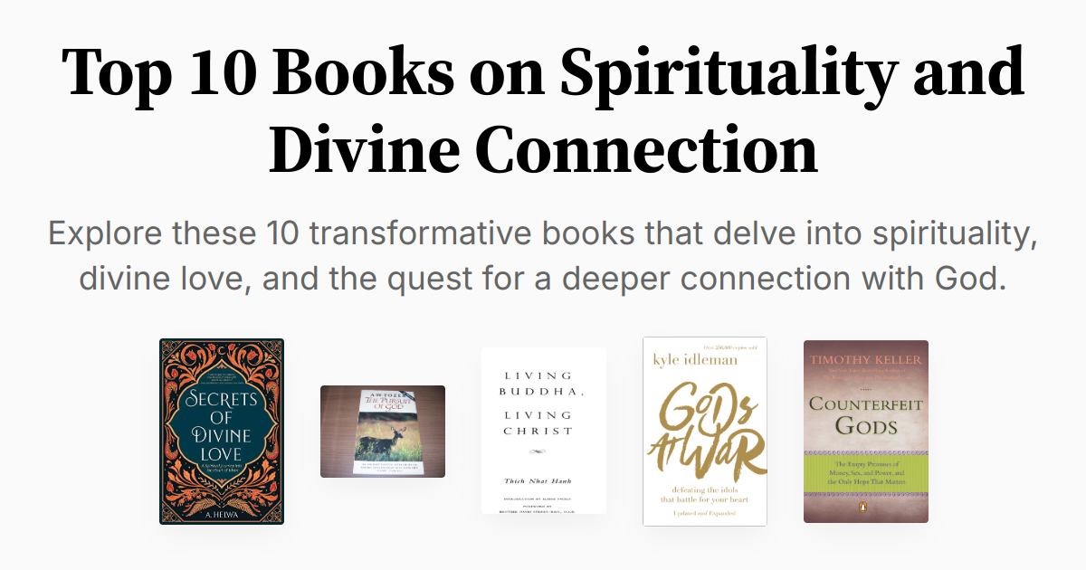 Top 10 Books on Spirituality and Divine Connection | Summary & Audio
