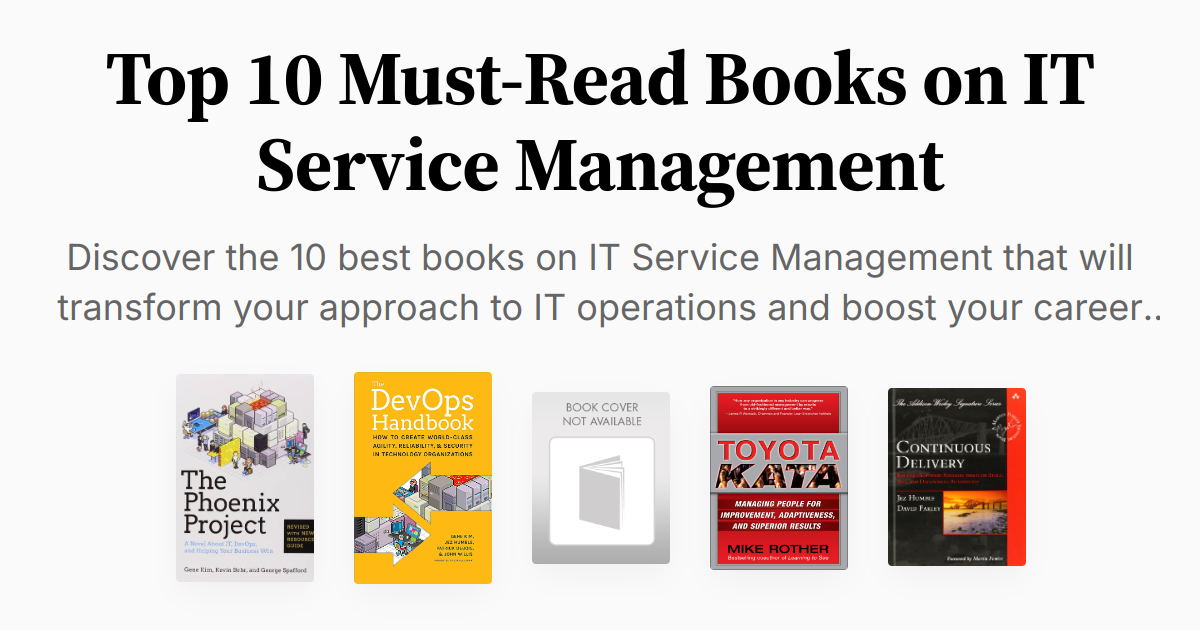 Top 10 Must-Read Books on IT Service Management | Summary & Audio
