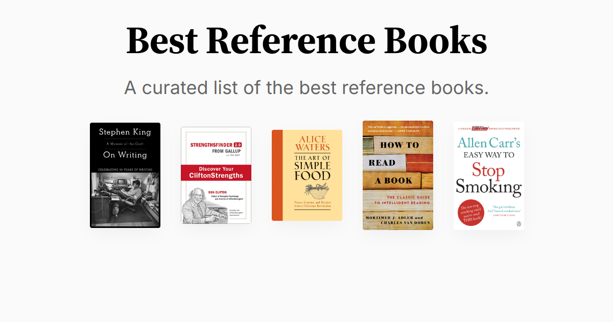 Best Reference Books | Summary & Audio