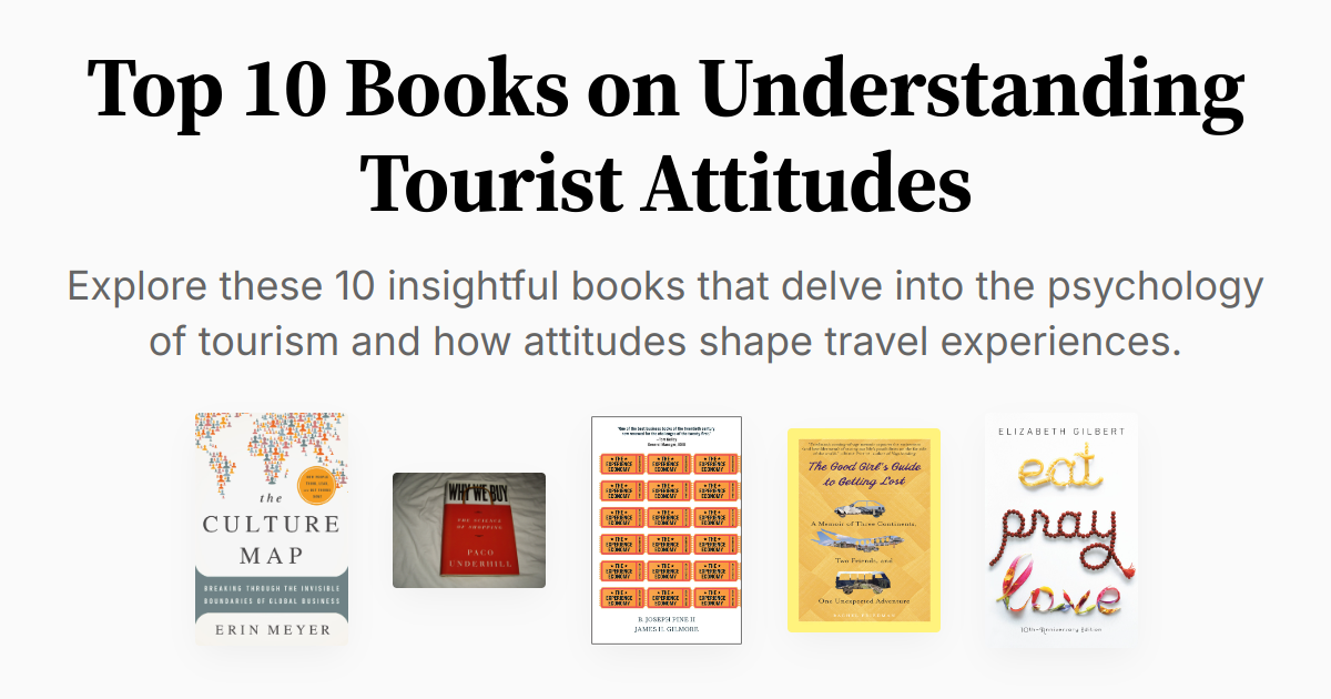 Top 10 Books on Understanding Tourist Attitudes | Summary & Audio