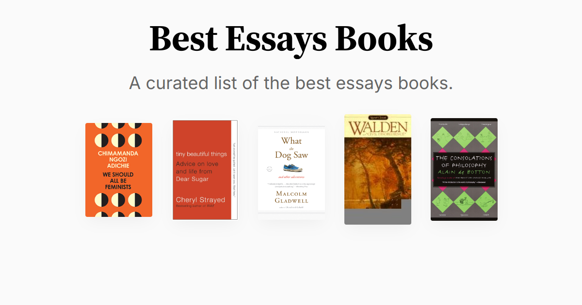 Best Essays Books | Summary & Audio