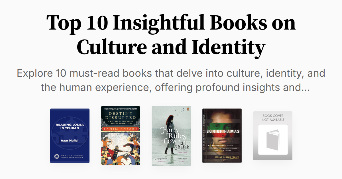 Top 10 Insightful Books on Culture and Identity | Summary & Audio