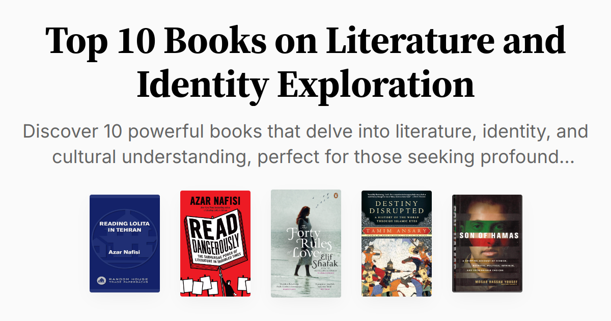 Top 10 Books on Literature and Identity Exploration | Summary & Audio