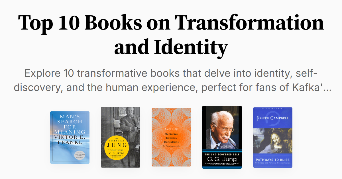 Top 10 Books on Transformation and Identity | Summary & Audio