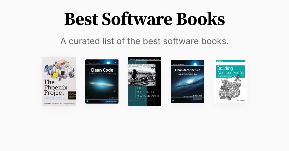 Best Software Books | Summary & Audio