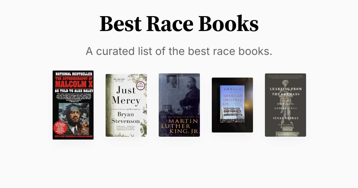 Best Race Books | Summary & Audio