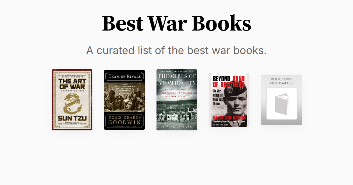 Best War Books | Summary & Audio