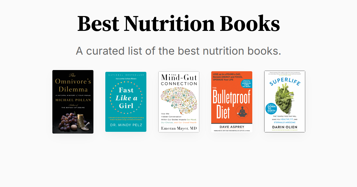 Best Nutrition Books Summary Audio