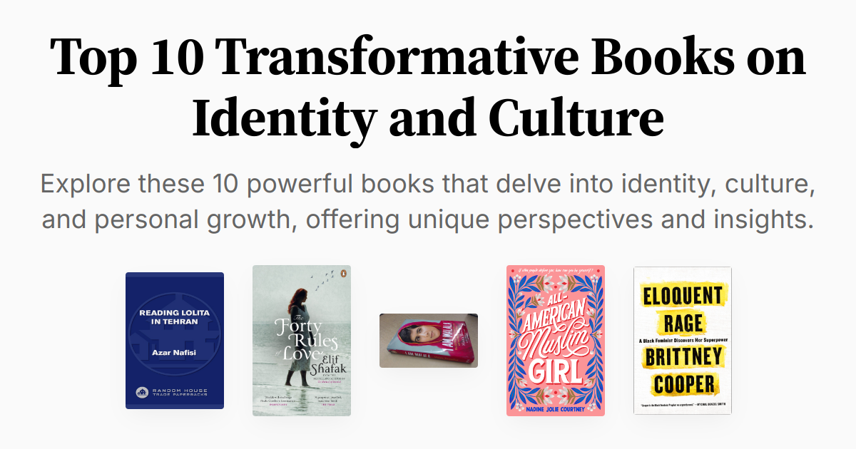 Top 10 Transformative Books on Identity and Culture | Summary & Audio