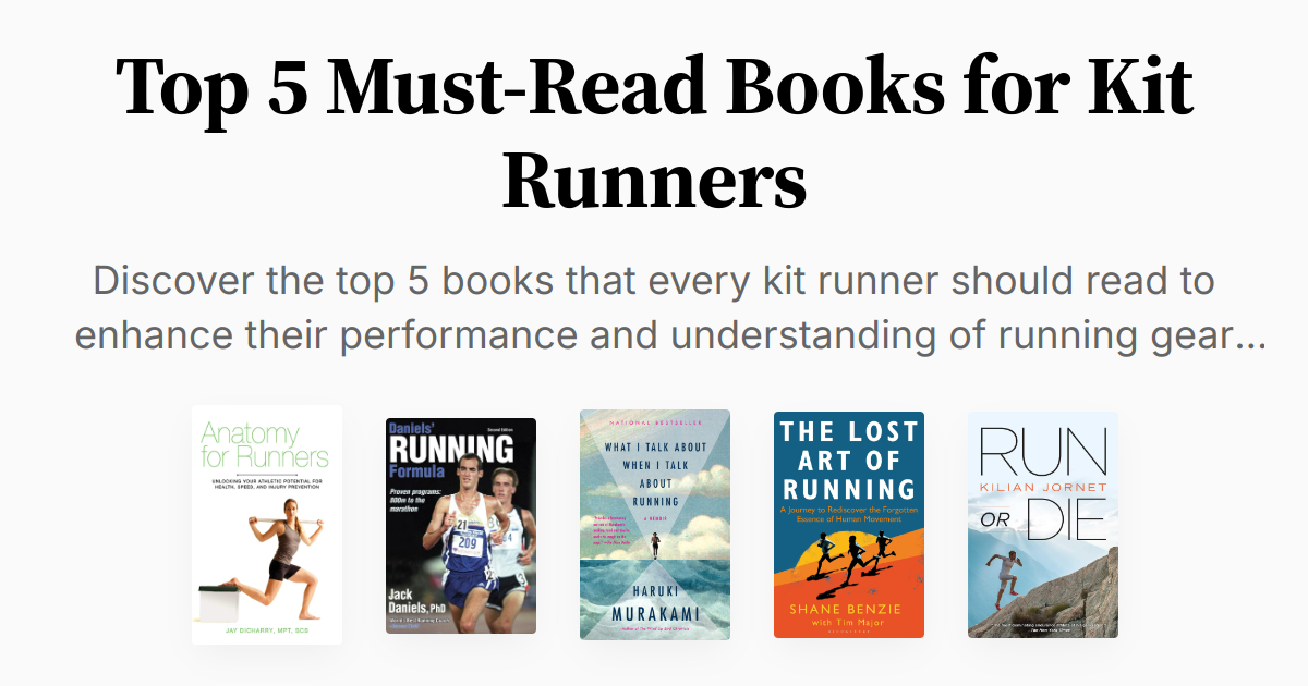 Top 5 Must-Read Books for Kit Runners | Summary & Audio