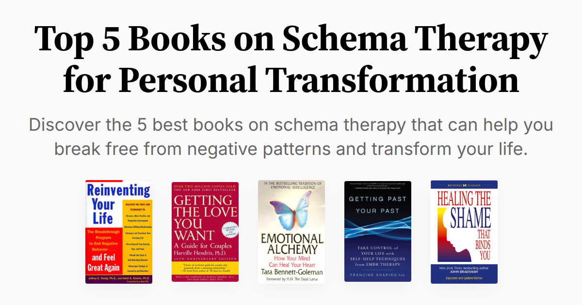 Top 5 Books on Schema Therapy for Personal Transformation | Summary & Audio