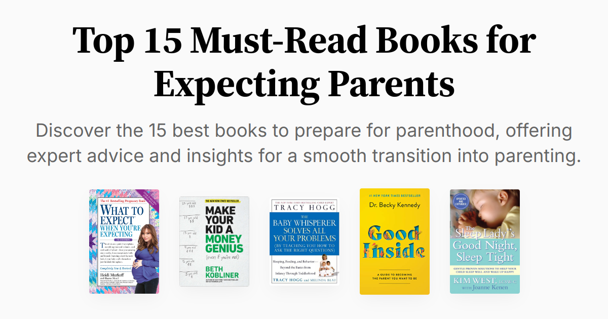 Top 15 Must-Read Books for Expecting Parents | Summaries & Audio