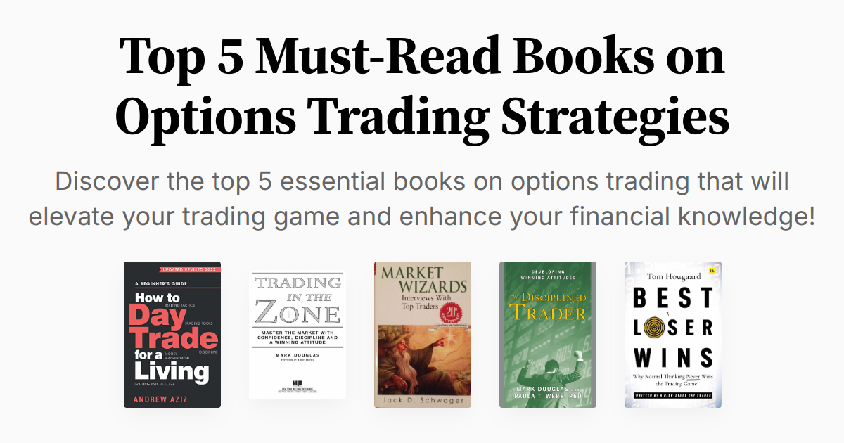 Top 5 Must-Read Books on Options Trading Strategies | Summary & Audio