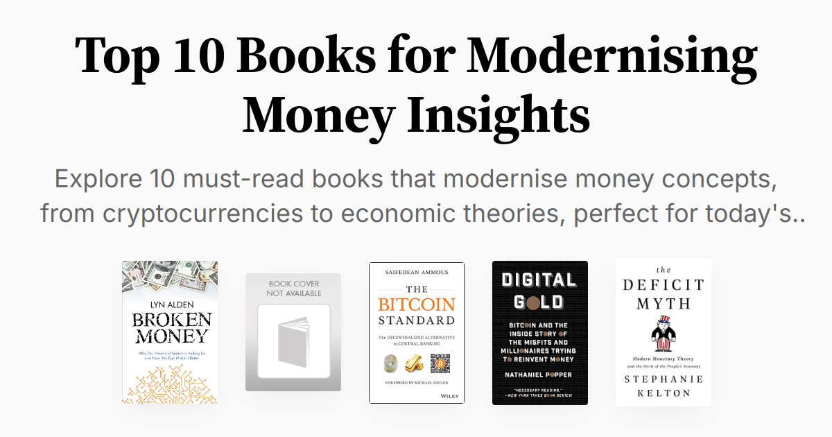 Top 10 Books for Modernising Money Insights | Summary & Audio