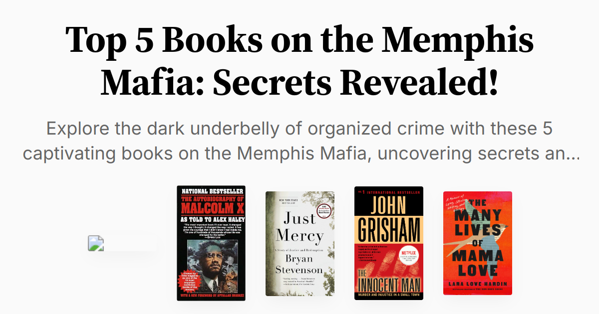 Top 5 Books on the Memphis Mafia: Secrets Revealed! | Summary & Audio
