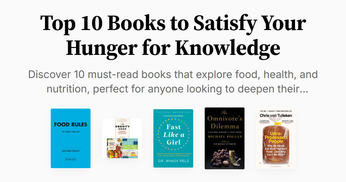 Top 10 Books to Satisfy Your Hunger for Knowledge | Summary & Audio